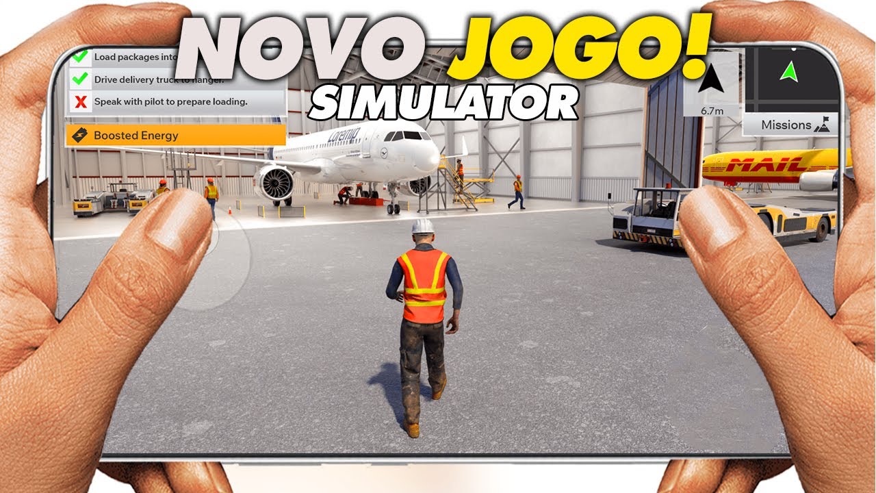 Airplane Pilot Airport Tycoon NOVO JOGO SIMULATOR PARA CELULAR ANDROID ...
