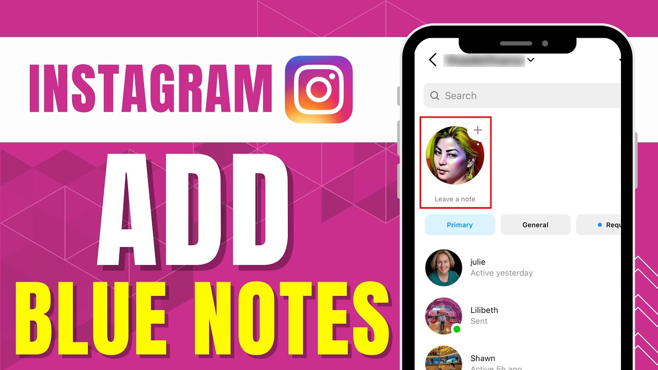 How To Add Blue Notes on Instagram (Updated) - YouTube