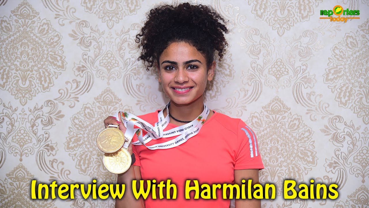 Exclusive Interview with Athlete Harmilan Bains - YouTube