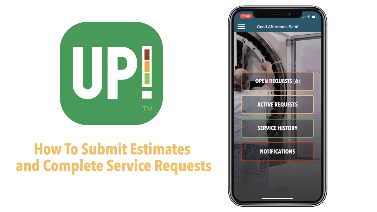 UP! How To: Submit Estimates & Complete Service Requests - YouTube