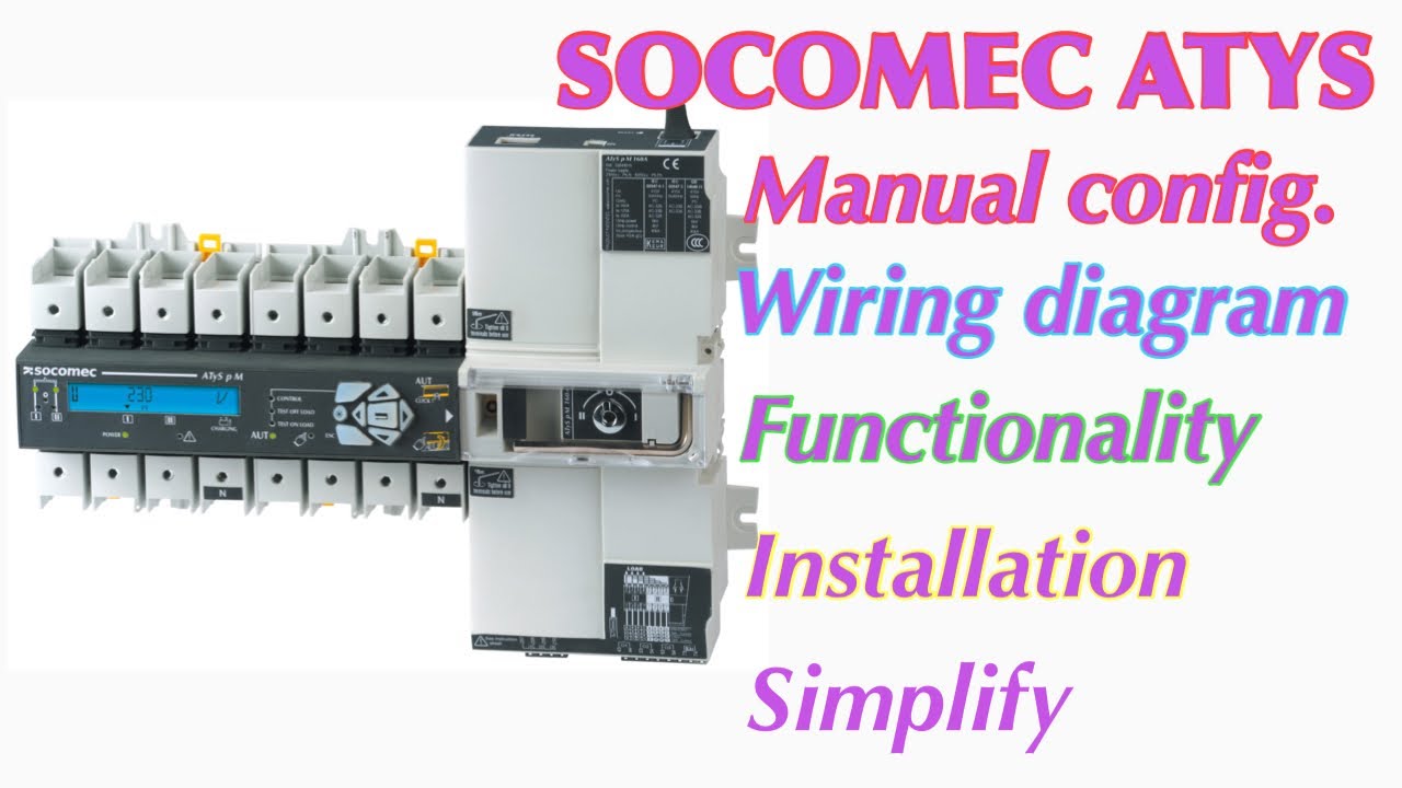 Somcomec Atys wiring diagram and functionality simplify benzblogs - YouTube