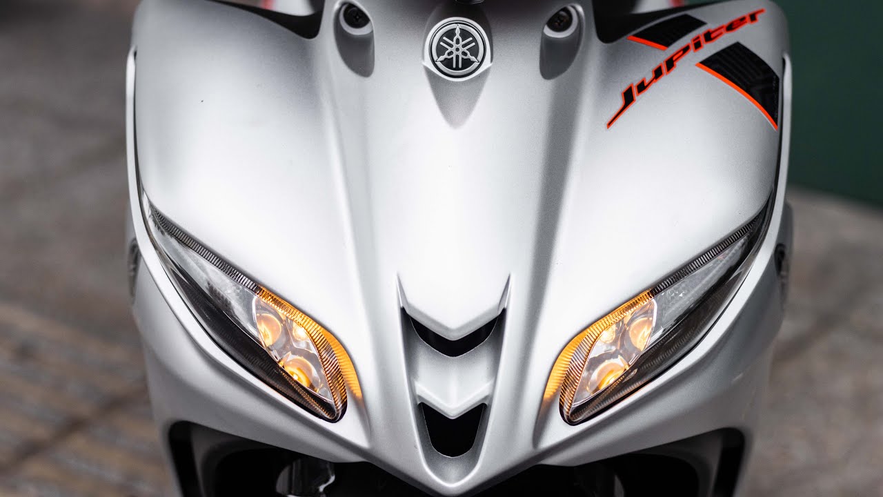 Yamaha Jupiter RC 115 2021 - Bạc Đen - Matte Silver - Walkaround - YouTube