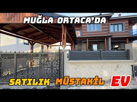 🔥 Muğla Ortaca’da Satılık Sıfır Bahçeli Müstakil Ev 
