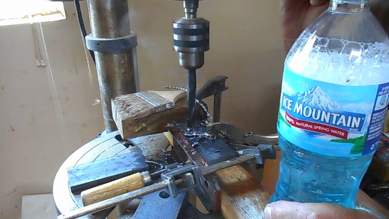 Po-Boys Cheap drilling fluid works on steel DIY drilling steel coolant ...