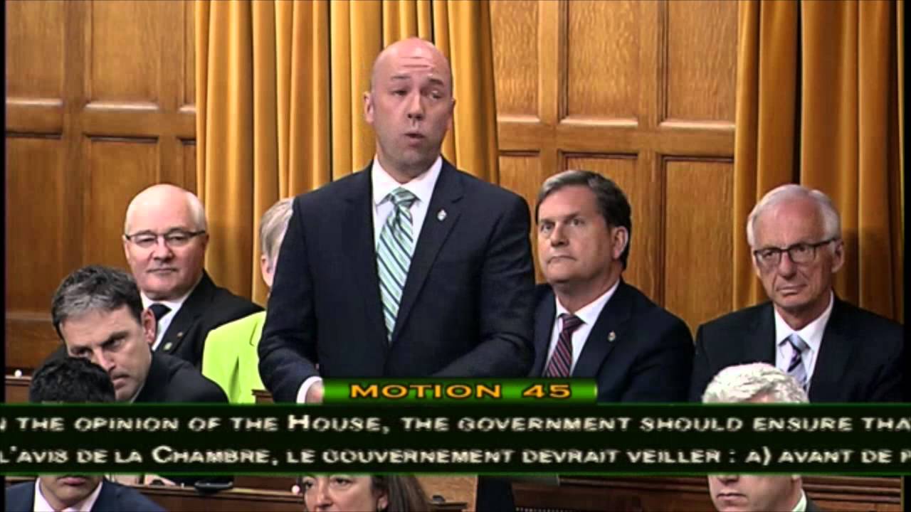 Andy Fillmore introduces M-45 (private members' motion) - YouTube