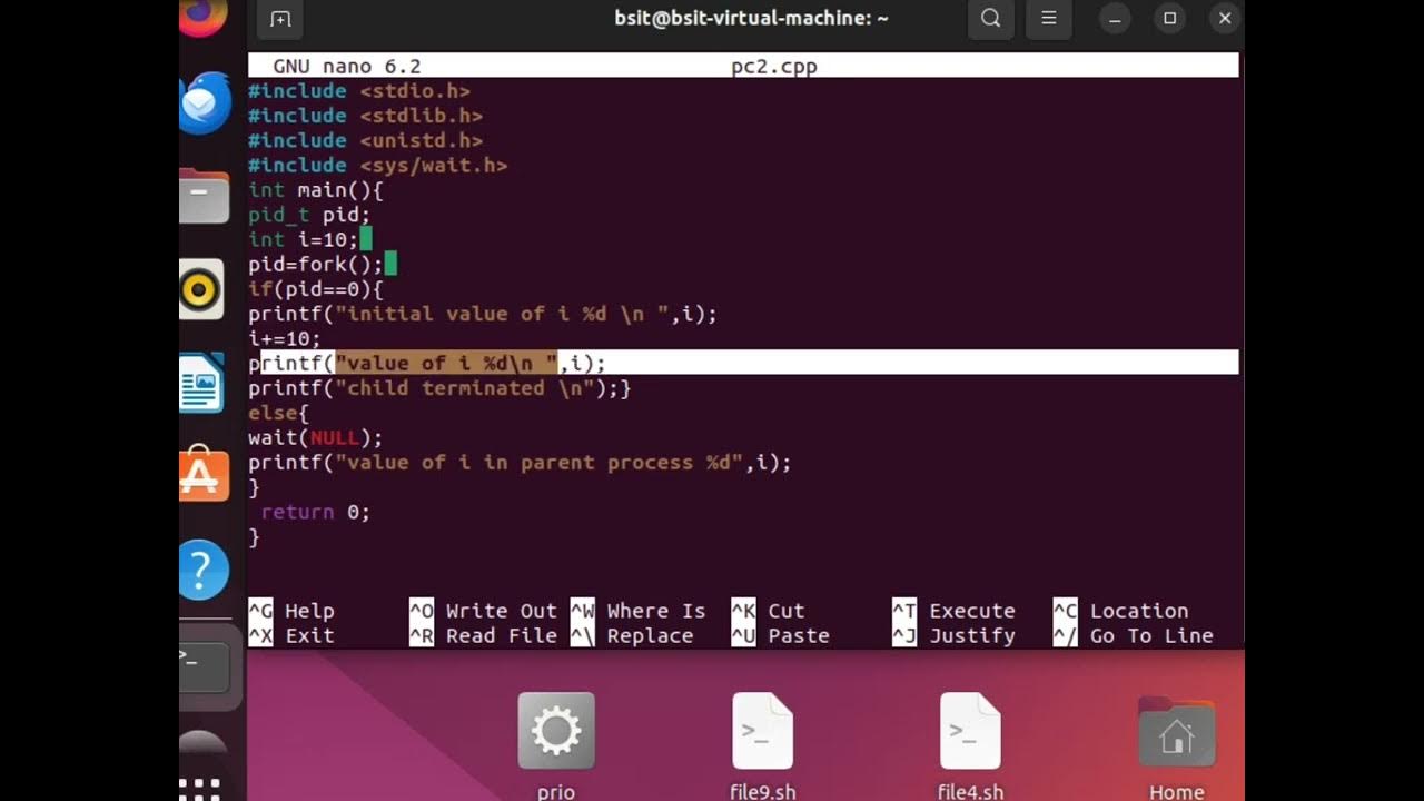 Kill(), Sleep(), Wait() | Task 1, 2, 3 | Manual 10 | Ubuntu/Linux | CC-311 - YouTube