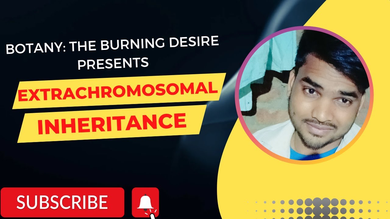 Cytoplasmic inheritance | Extrachromosomal Inheritance | Non mendelial ...