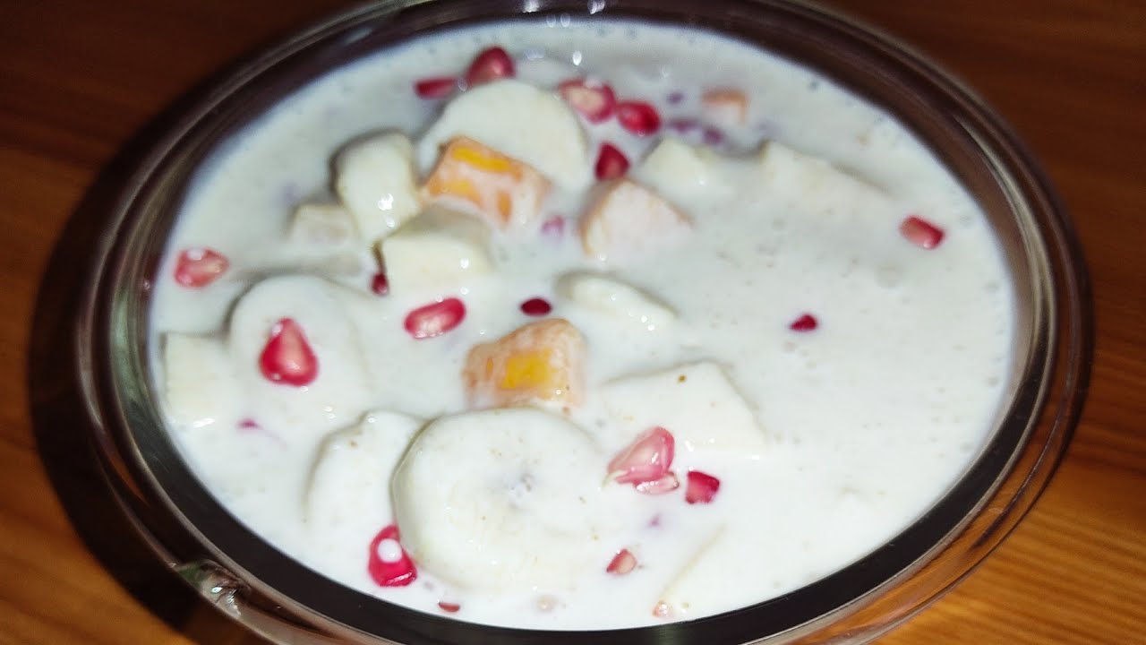 Fruit Raita I Fruits I Raita - YouTube