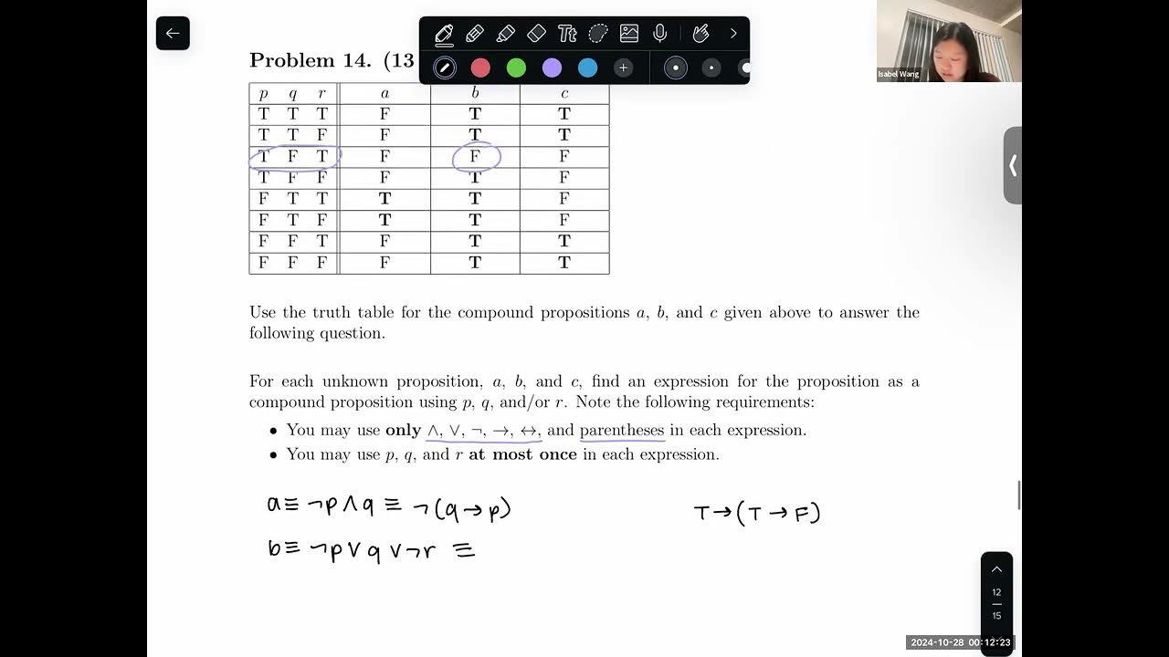 F24 Exam 2 Practice 2 Q14 Walkthrough - YouTube