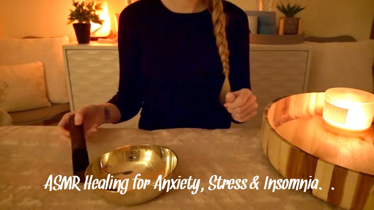 ASMR Healing for Anxiety & Sleep Aid With Gentle MUSIC | Hand Movements ...