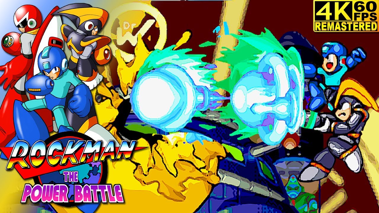 Rockman Power Battle [1995/Arcade] 4K 60FPS - YouTube