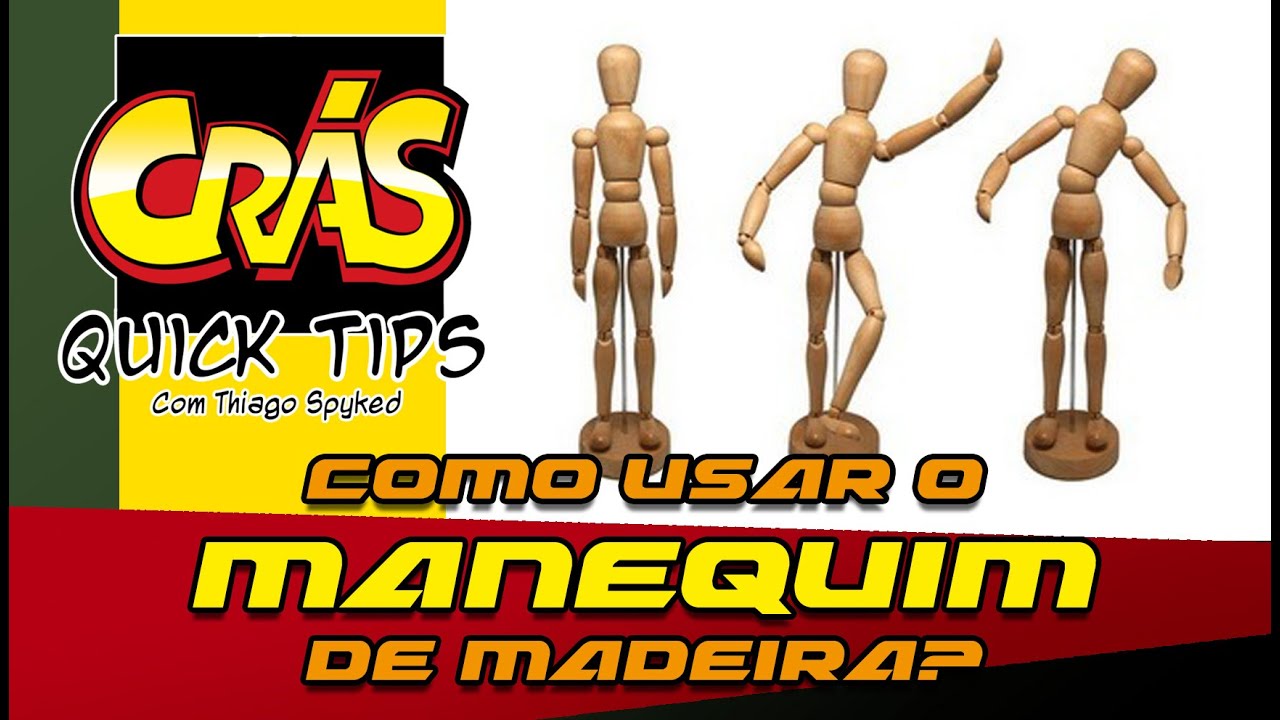 Como usar o manequim madeira? - Crás Quick Tips - YouTube