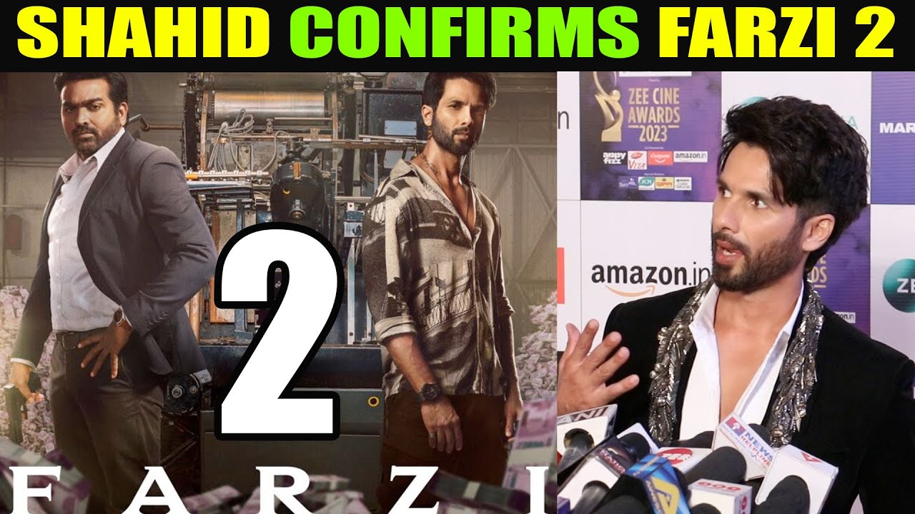 ARTIST Shahid Kapoor CONFIRMS Farzi 2, reaction on Debut in OTT - YouTube