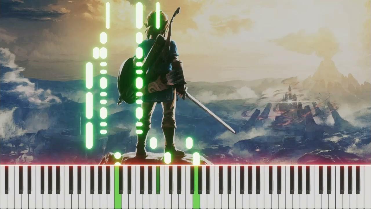 Zelda Theme Piano Tutorial - YouTube