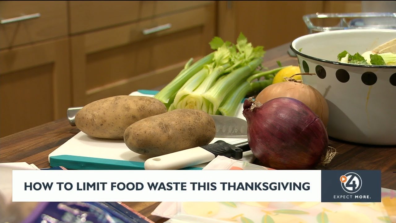 How to limit food waste this Thanksgiving - YouTube