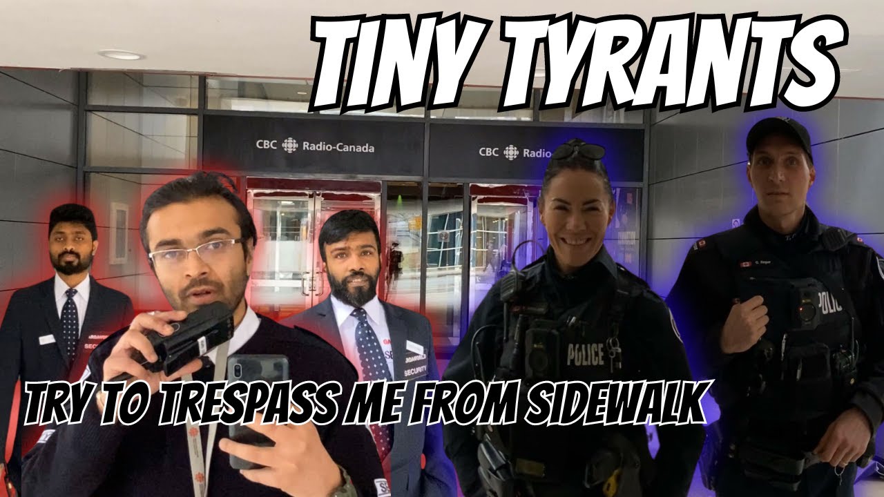 Tyrant Guards Attempt To Violate My Rights And Trespass Me From A ...