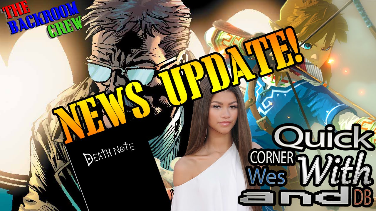 Quick Corner 3 12 2016: New Gordon, Death Note and Legend of Zelda ...