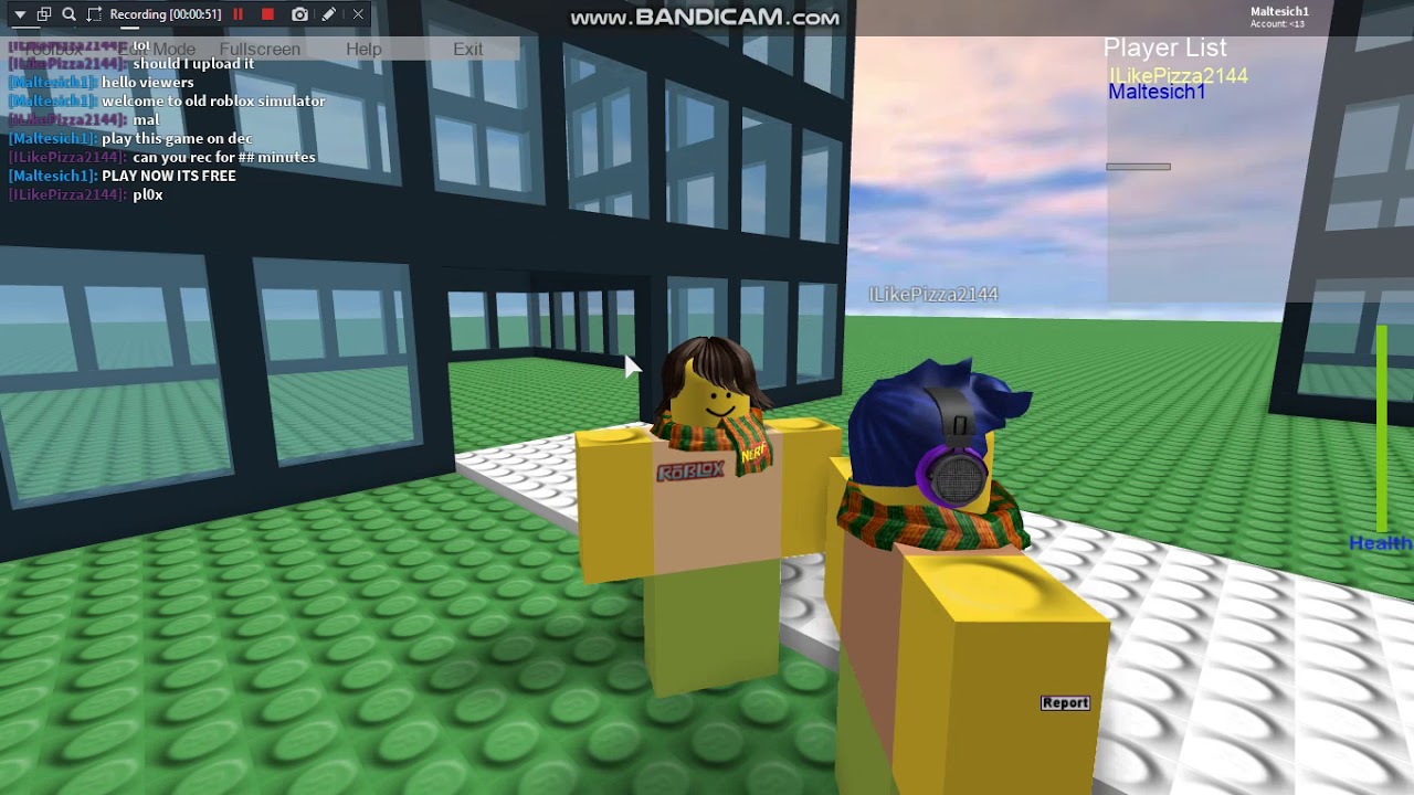 Old Roblox Simulator Made By Me - YouTube