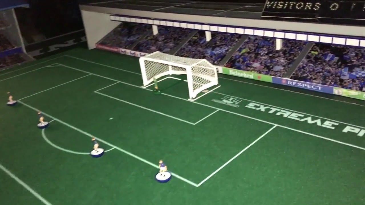 Amazing Goodison Park Subbuteo stadium - YouTube