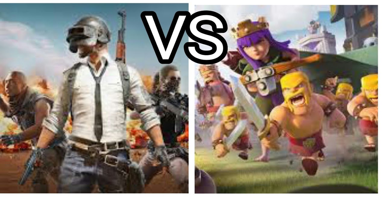COC VS PUBG (ANIMATION GAMEPLAY)PROPERTIES ETC - YouTube