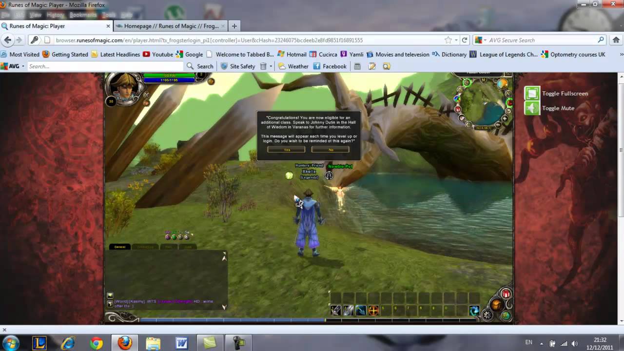 Browser Runes of Magic: Player Kalydo, Game First Look HD NEW - YouTube