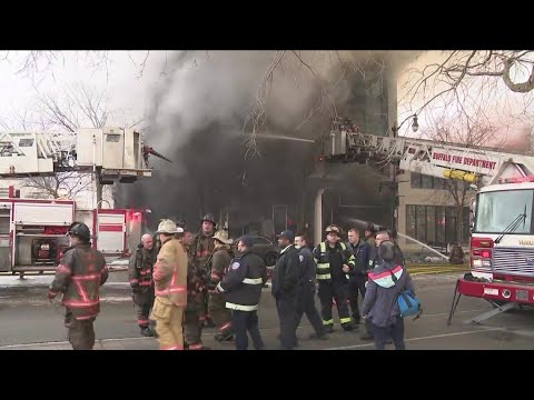 Witnesses share what they saw at Main Street fire in downtown Buffalo ...