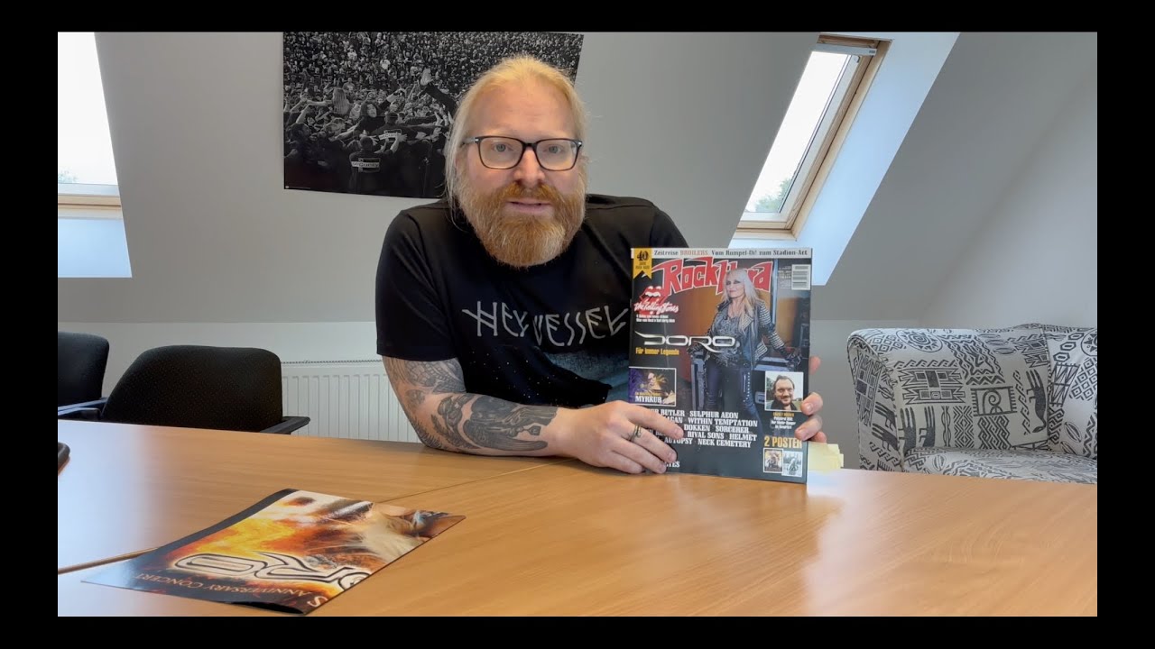 ROCK HARD Vol. 437 mit DORO-Titelstory + DORO-Poster! - YouTube