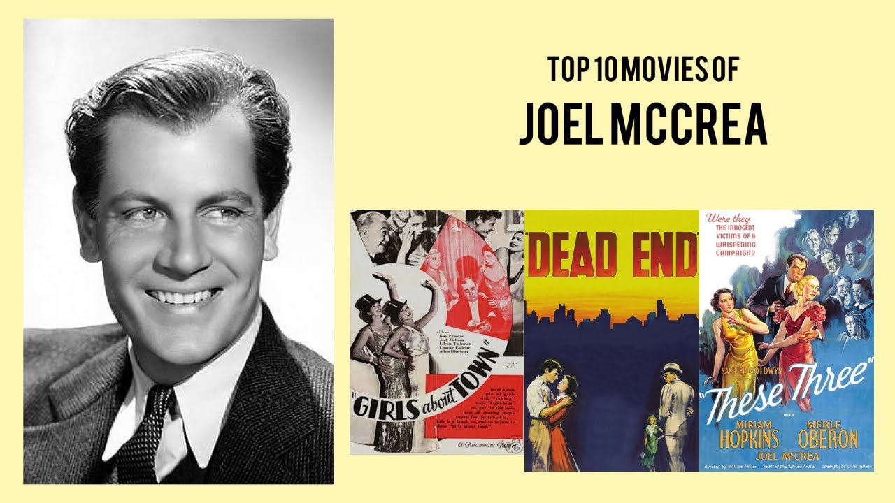 Joel McCrea Top 10 Movies of Joel McCrea| Best 10 Movies of Joel McCrea ...
