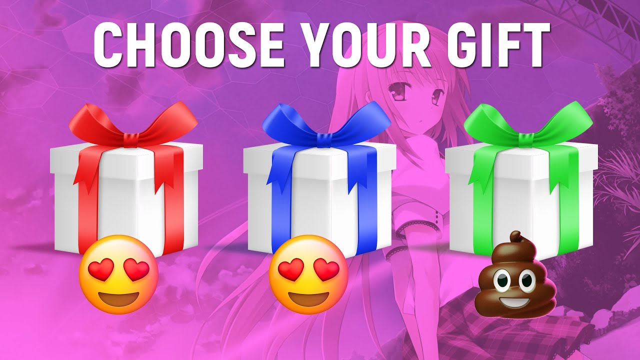 ELIGE TU REGALO /Versión ANIME Good vs Bad vs Good/ Choose your gift ...