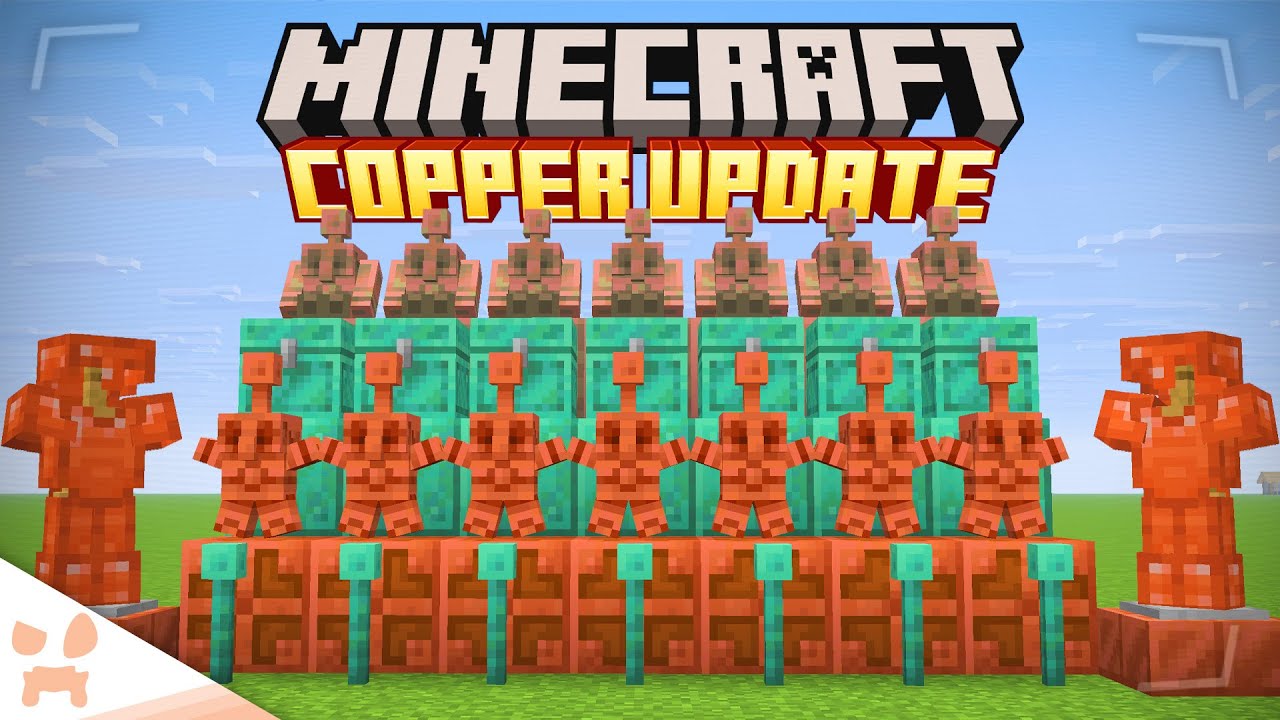 TESTING THE NEW MINECRAFT COPPER UPDATE SNAPSHOT + SECRET HUNTING ...