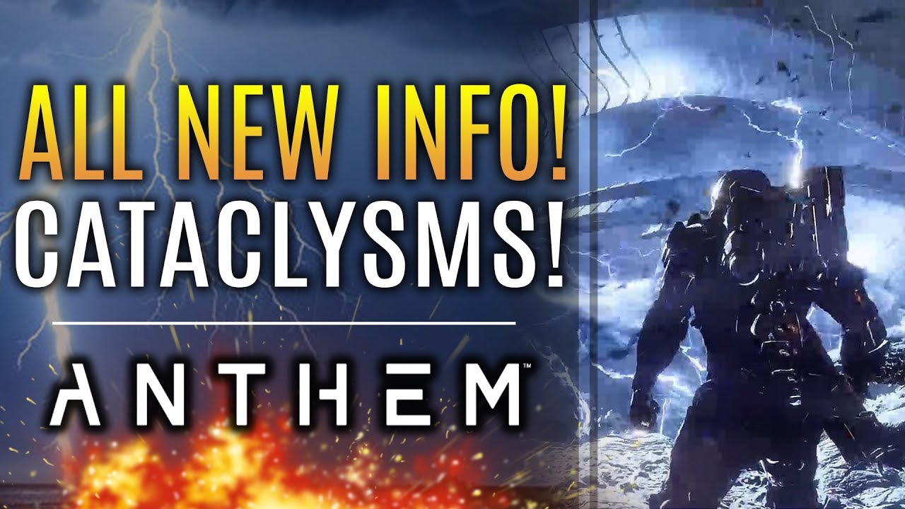 Anthem - Cataclysms! All New Info! Post Launch DLC & More from EA and ...