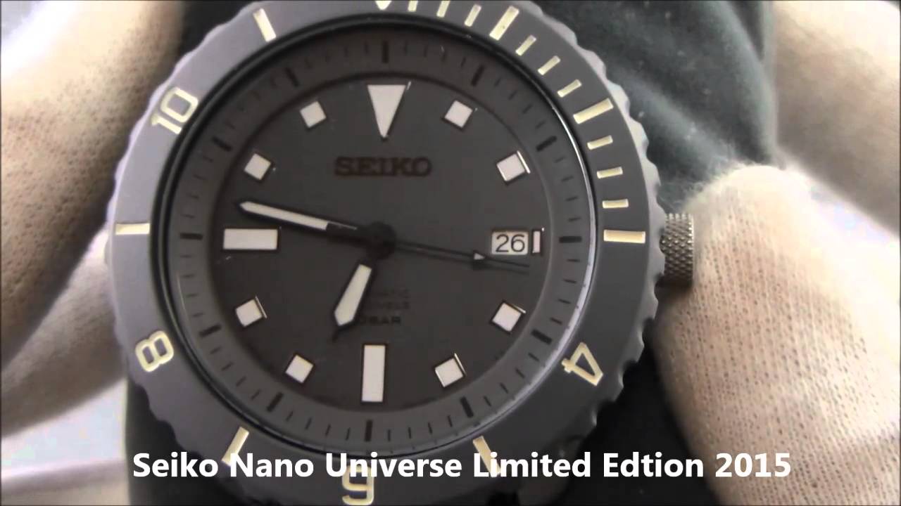 Seiko Nano Universe Limit Edition 2015 Watch Review by WatchesTokyo ...