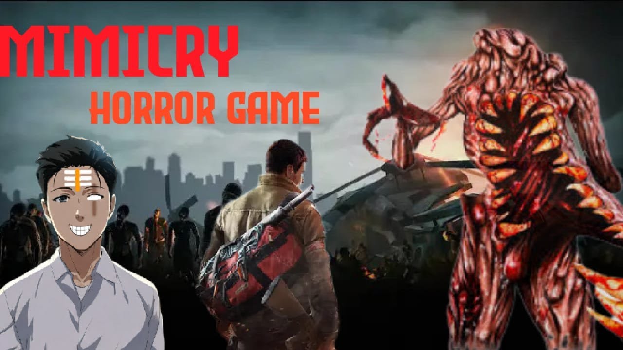 Play a Multiplayer Horror Game ( Mimicry ) in Prain Bast #youtube # ...