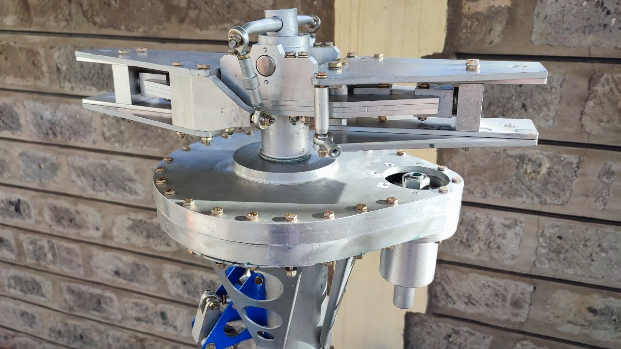 Main RotorHead Mount: Skylark Furia: Experimental helicopter build ...