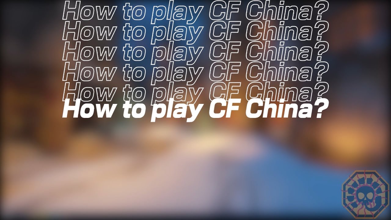 How to play CF China / Chinese CrossFire QQ - YouTube