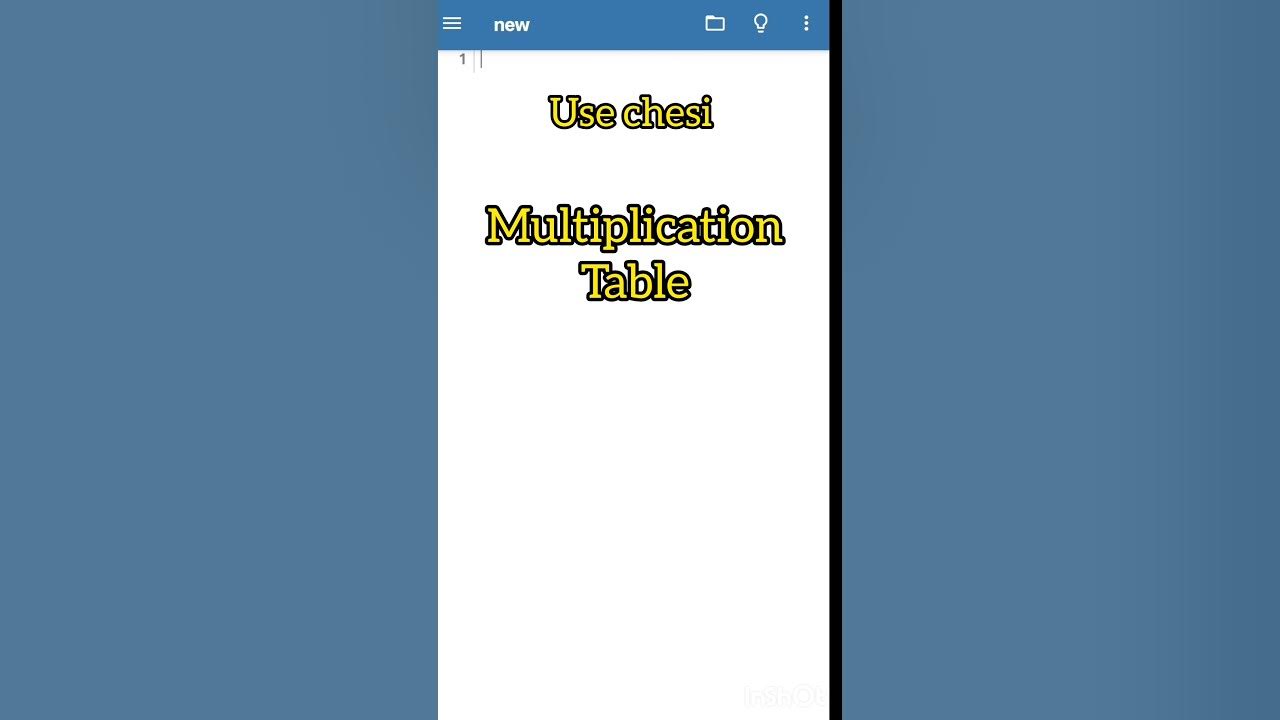 multiplication table using python . python for beginners in telugu #shorts #explorepage - YouTube