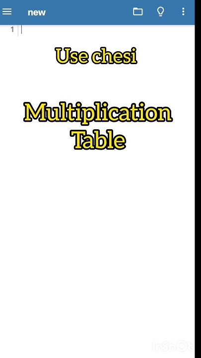 multiplication table using python . python for beginners in telugu #shorts #explorepage - YouTube