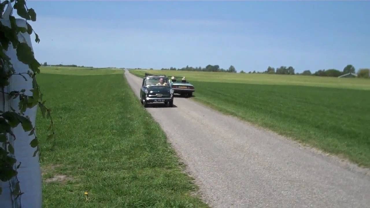 Autobianchi passing Spider - YouTube