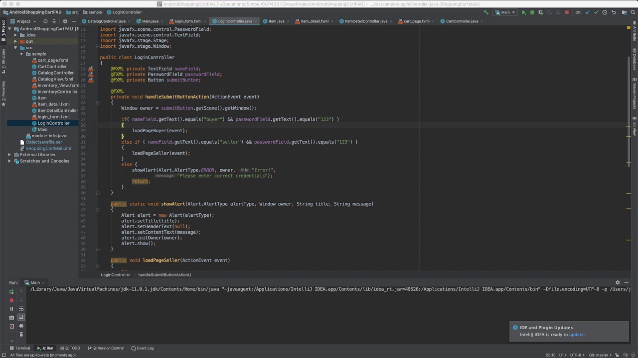 cop4331 project - YouTube
