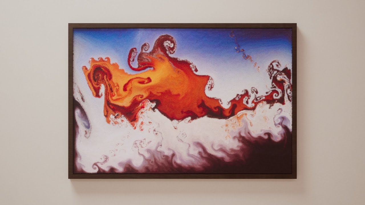 How to create liquid paintings in Houdini - YouTube