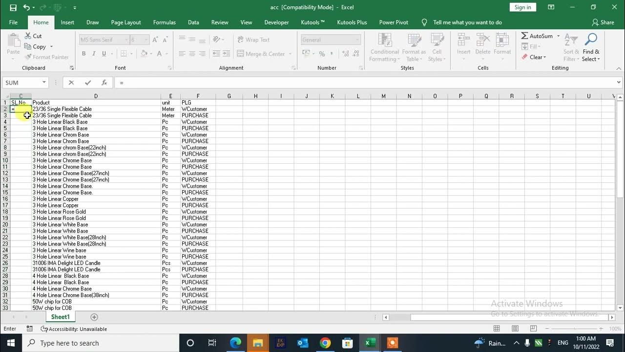Automatic Update And Change Serial No In Excel YouTube automatic-update-and-change-serial-no-in-excel-youtube