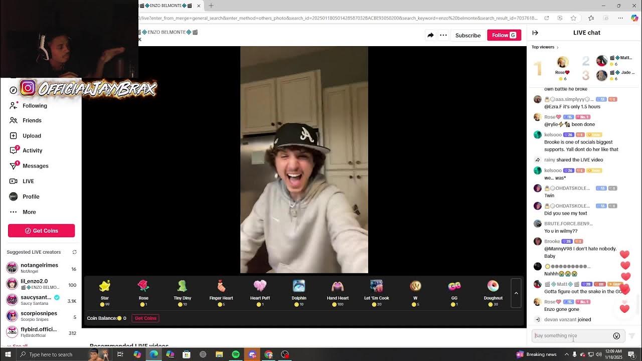 LIVE🔴 EZNO VS CEO SOCIAL CRAZY TIKTOK DRAMA TONIGHT ! PEOPLE GOT EXPOSED 🤯😂 - YouTube