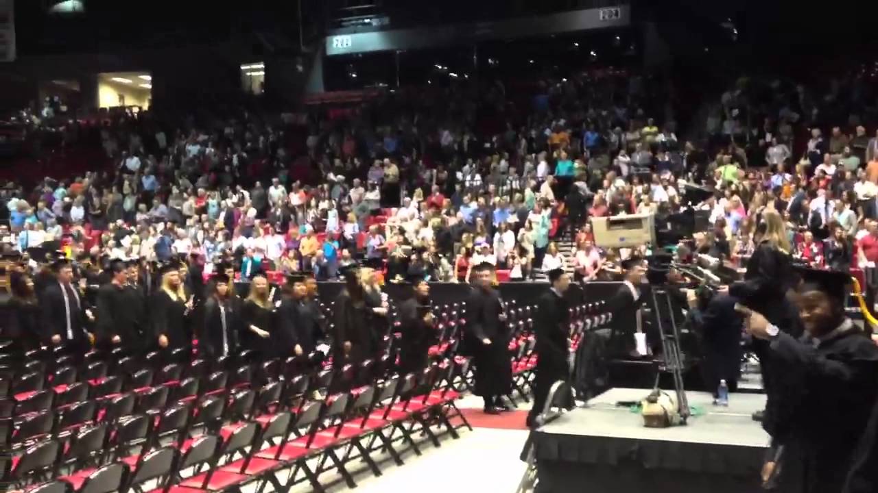 Sarah Estlund graduates from NIU class of 2012 - YouTube