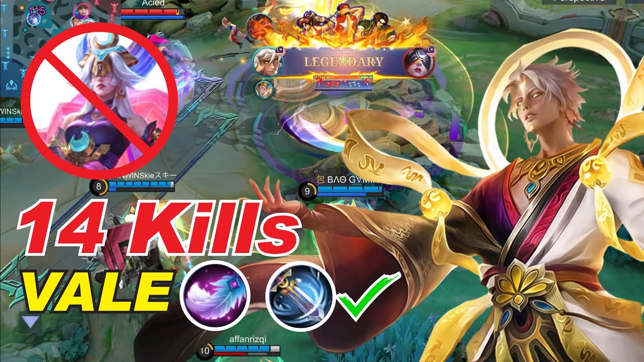 VALE SECRET BEST BUILD Semi MM ! Counter Pharsa EASY ! Keeper of the ...