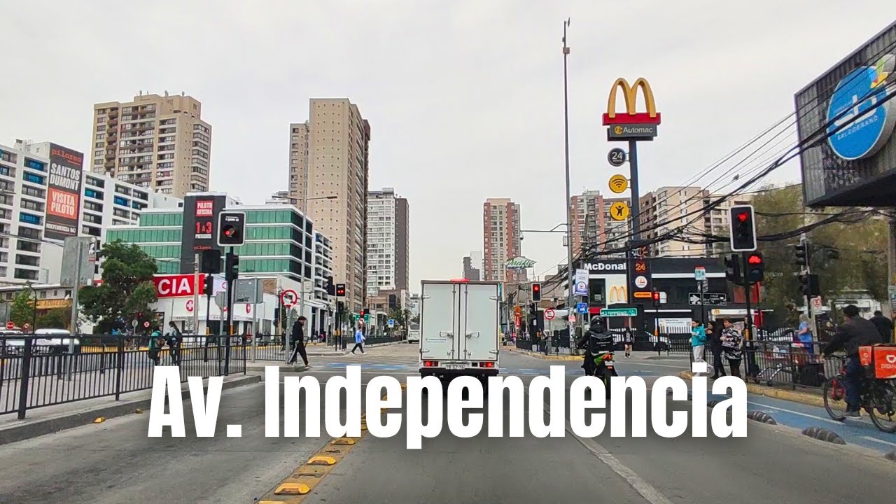 Avenida Independencia - Comuna de Independencia / Santiago - YouTube