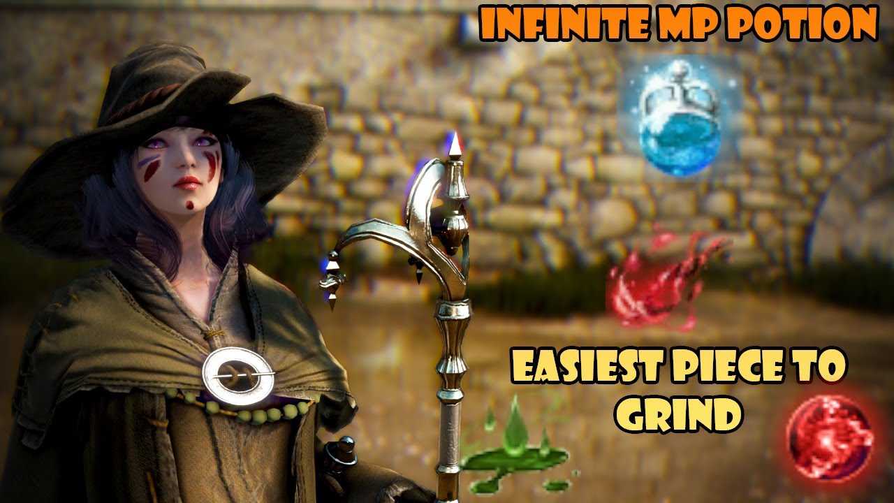 BDO - | infinite MP potion grind continues| Second piece with 150% drop ...