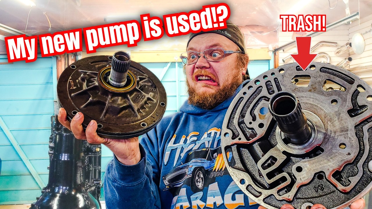 Turbo 400 Transmission pump PROBLEMS! TH400 rebuild part five! - YouTube