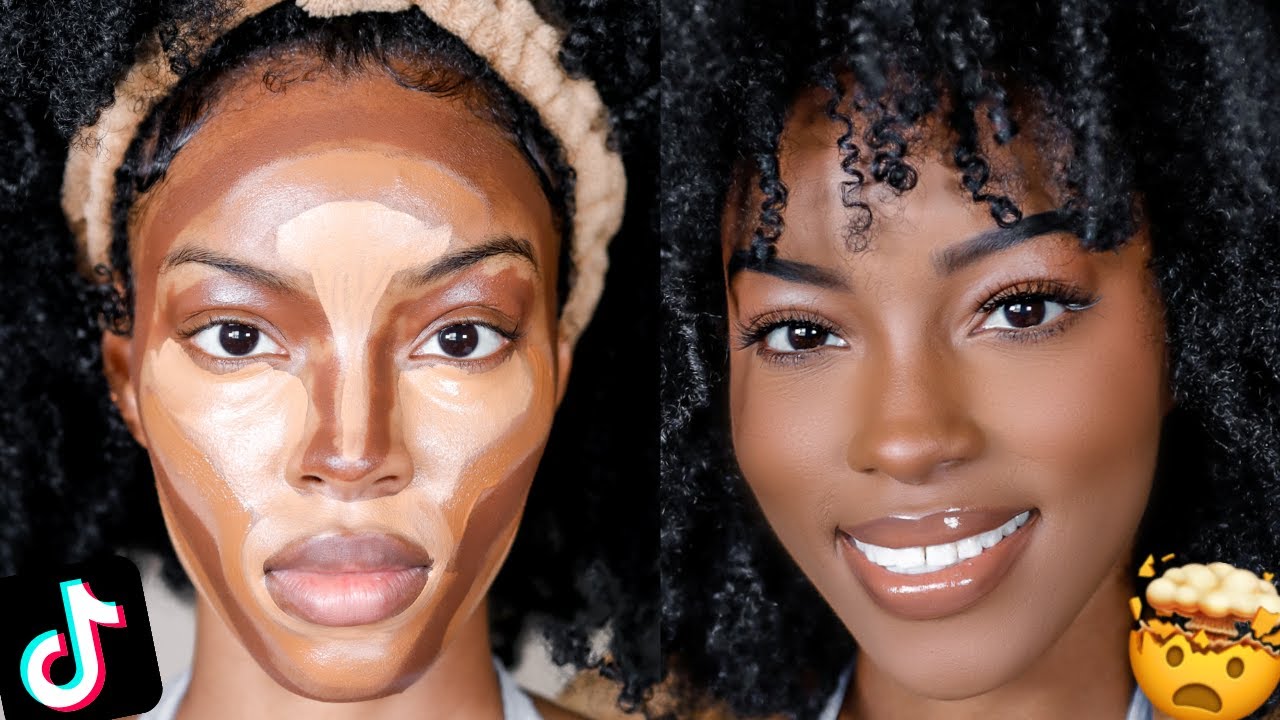 I TRIED THIS VIRAL TIKTOK TREND... the blending process! | Slim Reshae ...
