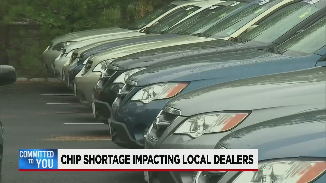 Computer chip shortage impacting local car dealerships - YouTube