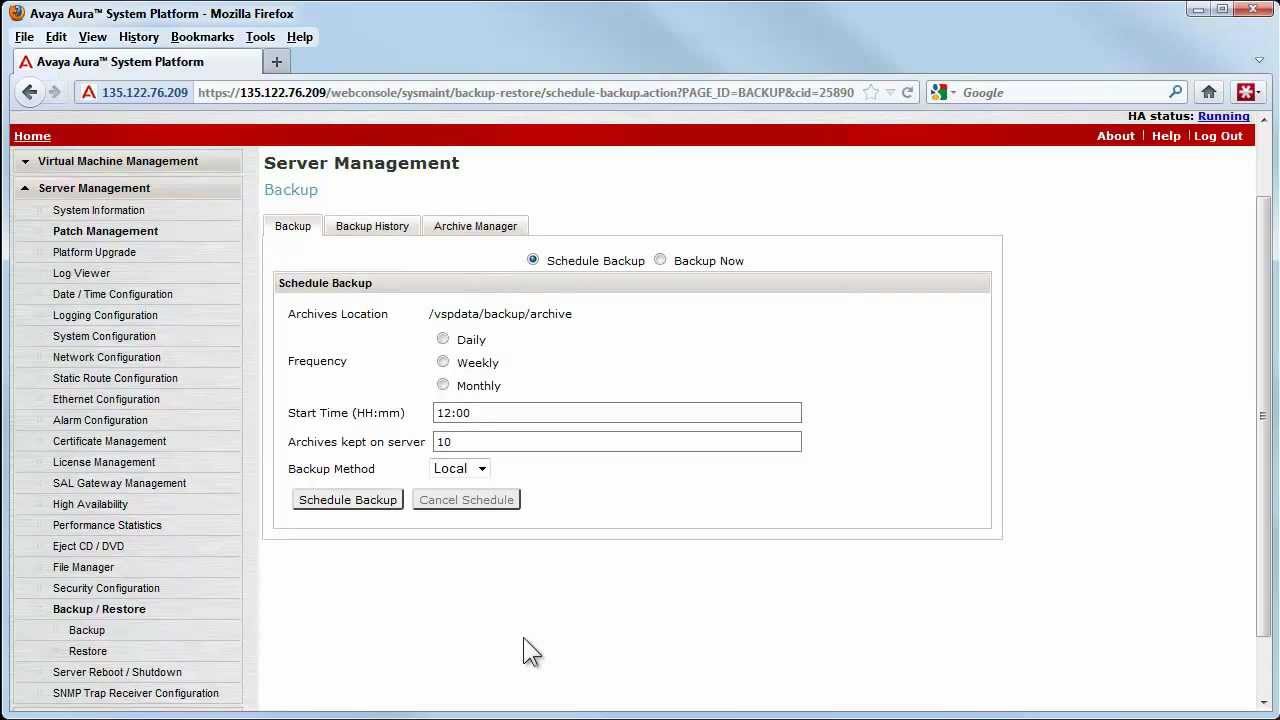 How to Perform a Backup of System Platform - YouTube